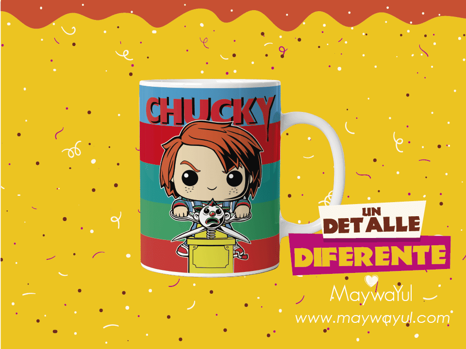 Taza personalizada Chuky - Maywayul